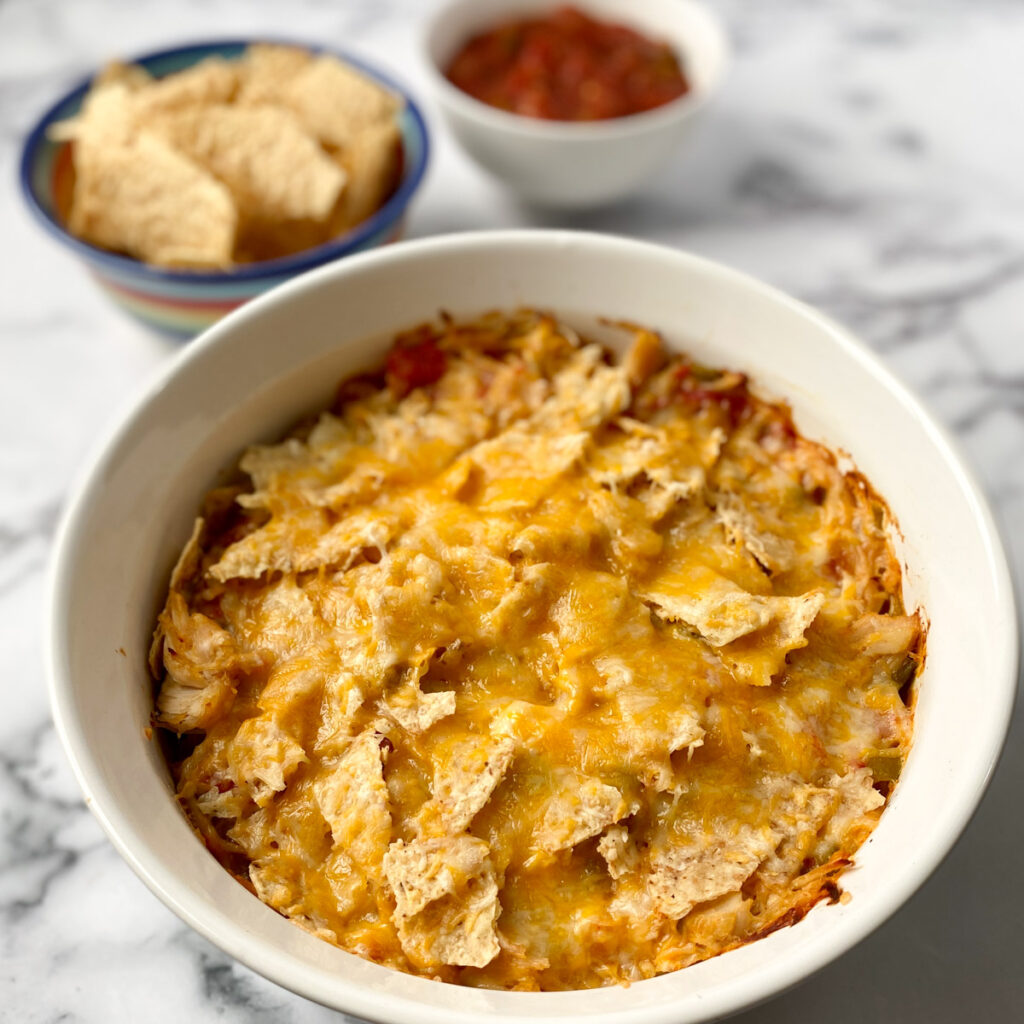 Rotel Chicken Casserole - Pinch of Wellness