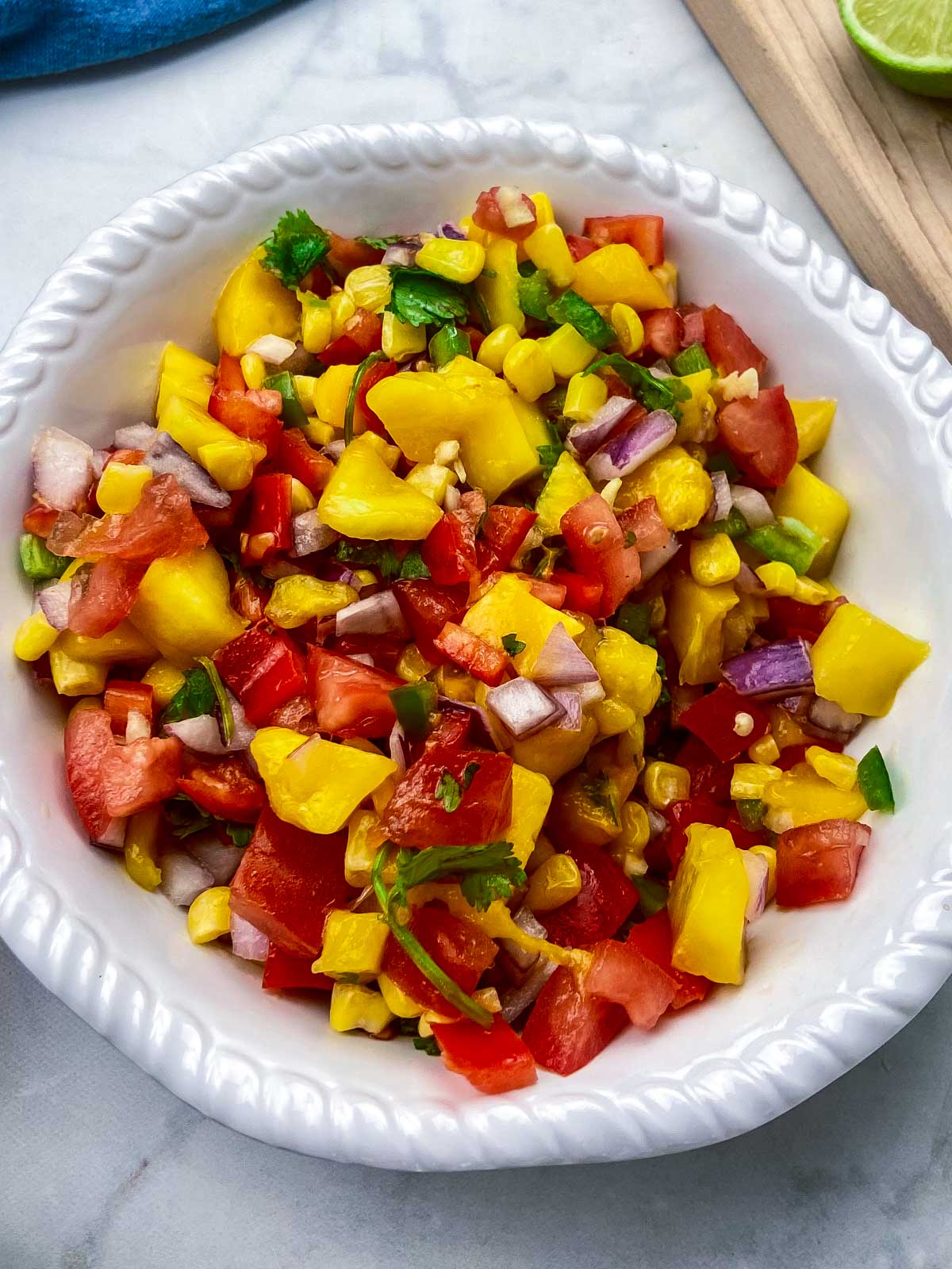Mango Corn Salsa - Pinch of Wellness
