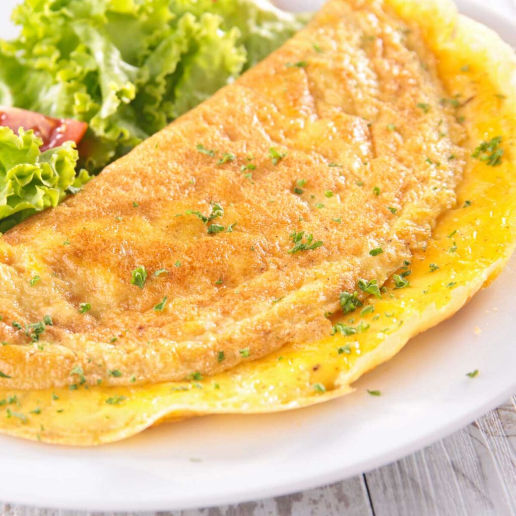 Chicken Omelet - Pinch of Wellness